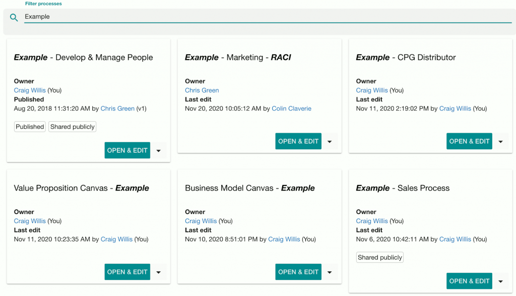 Features - Process Management | Skore is now Spark | Process ...