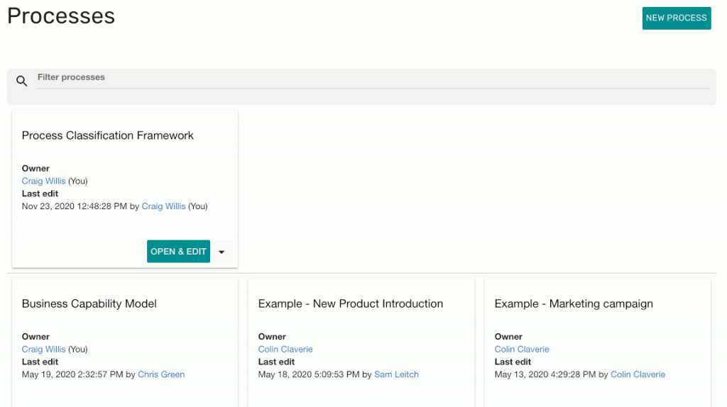 Features - Process Management | Skore is now Spark | Process ...